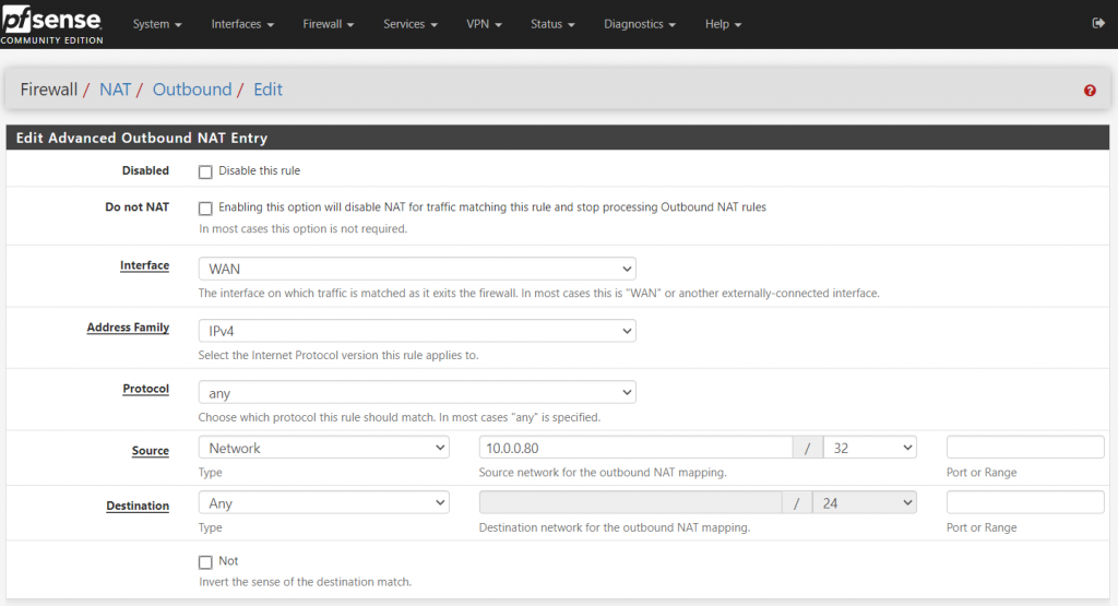 UPnP / NAT Types for Consoles on pfsense | Accept Defaults