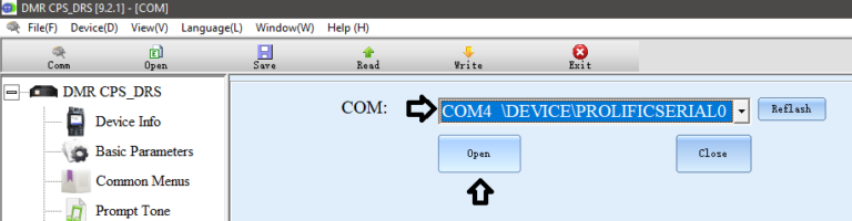 Setting up DMR on Radioddity DB25-D | Accept Defaults
