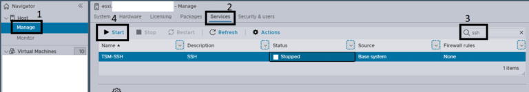 Manually update ESXi (SSH / console) | Accept Defaults