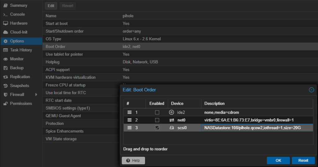 Moving VMs from ESXi to Proxmox | Accept Defaults